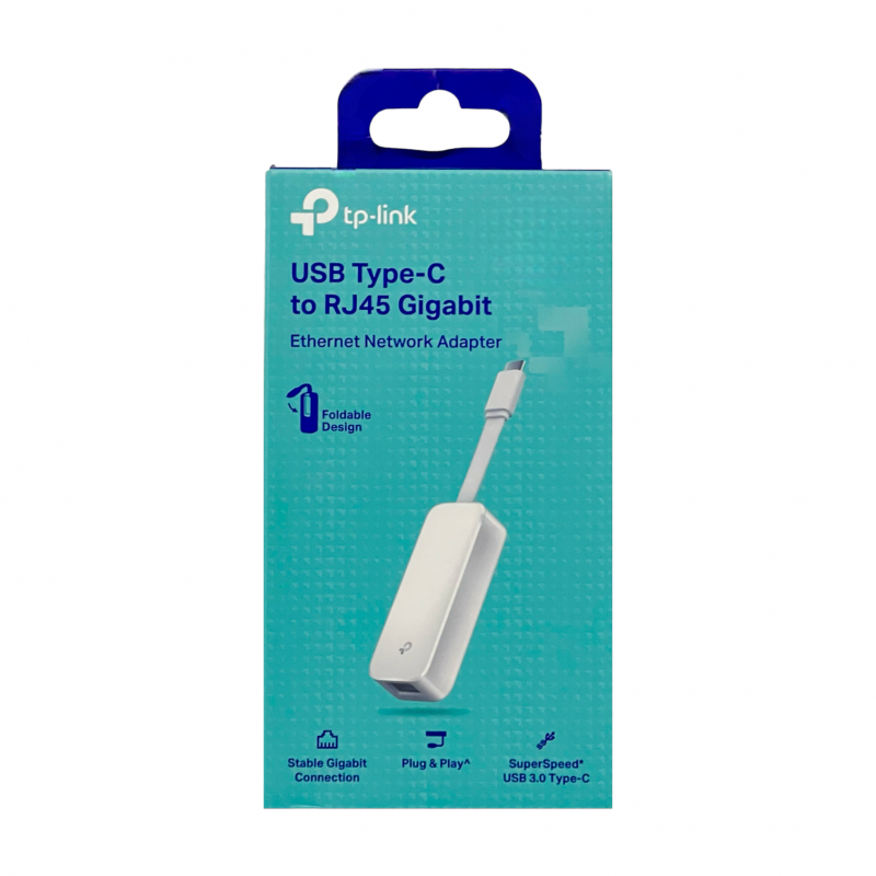 Adaptador Usb Tipo-C para RJ-45 UE300C