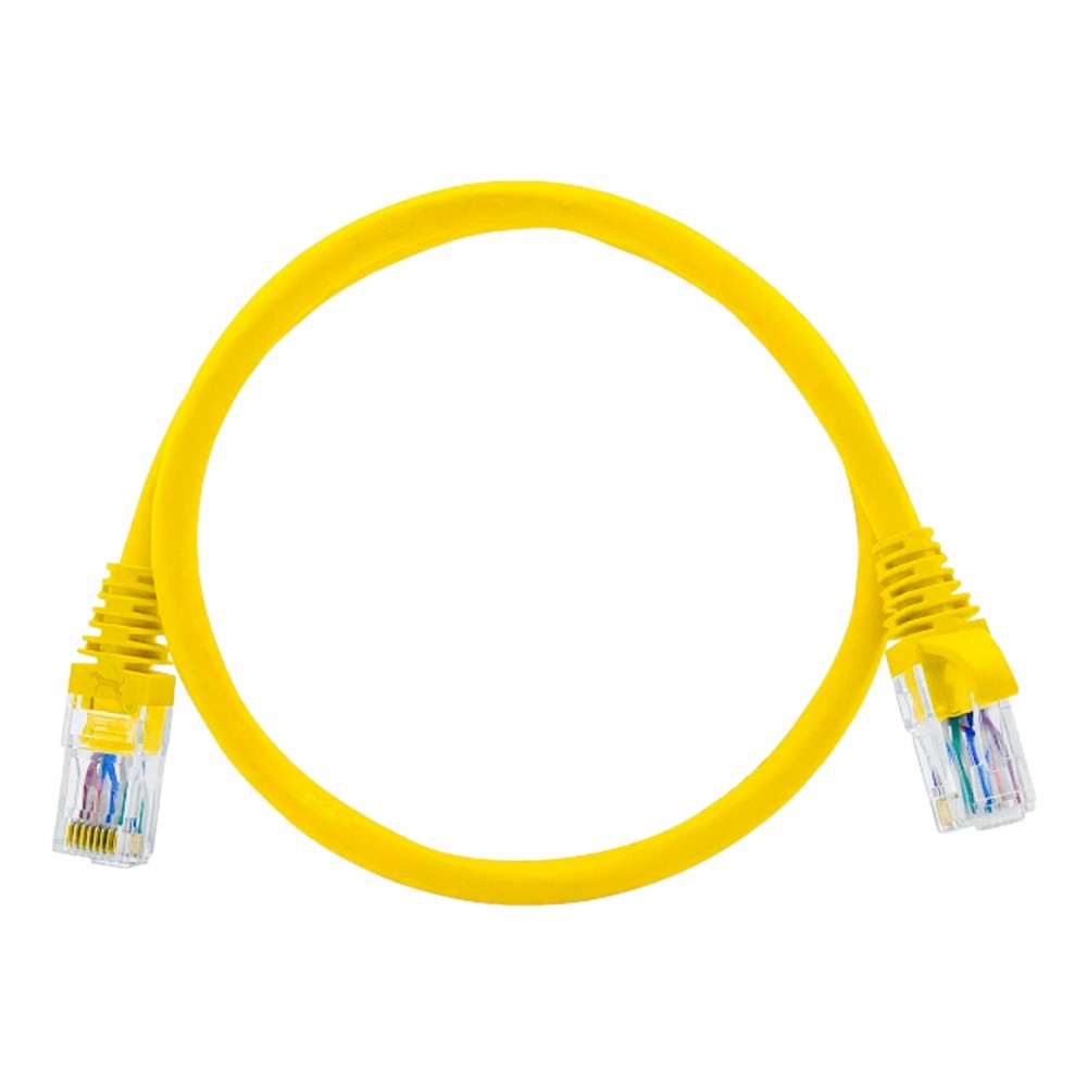 Patch Cord Cat5e 0,50cm Furukawa Multilan Amarelo