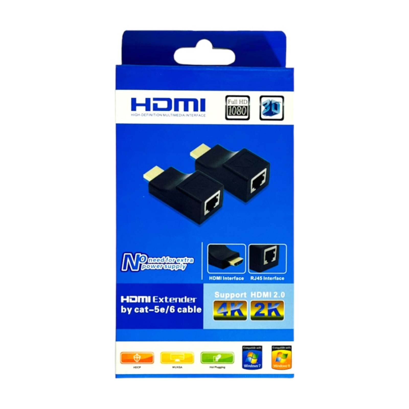 Extensor Hdmi Via Cabo de Rede 30 Metros
