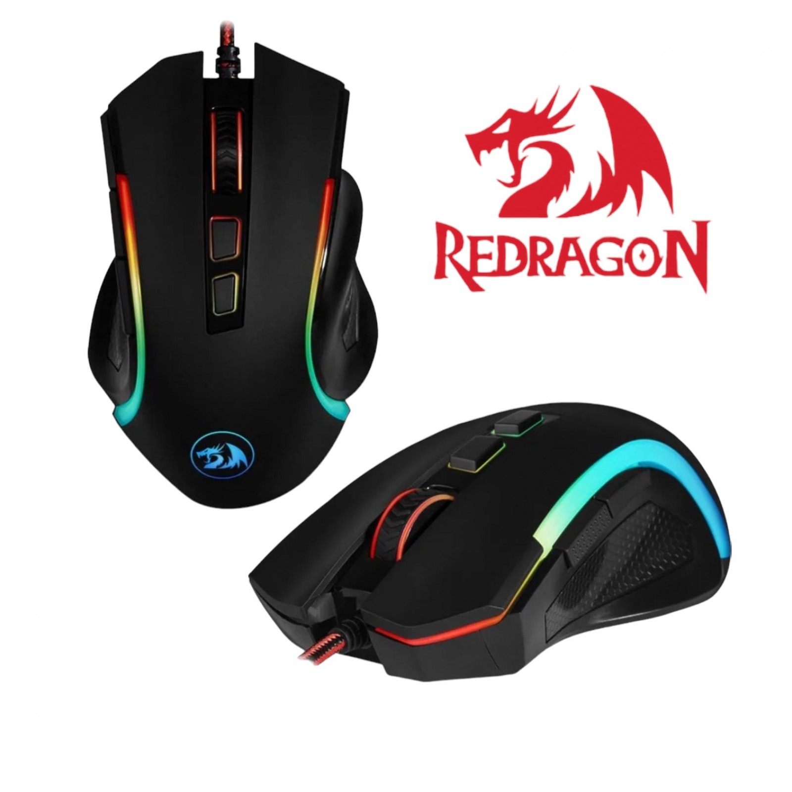 Mouse Com Fio Gamer Griffin M607 Preto Redragon