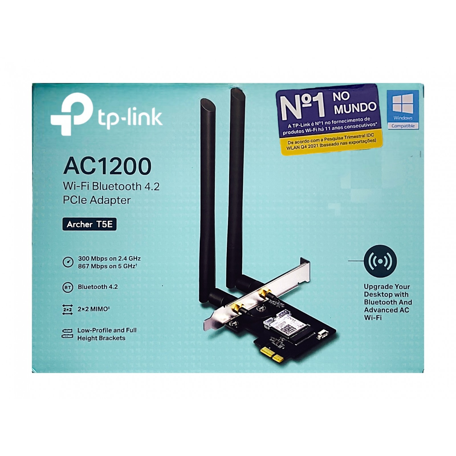 Placa PCI Express Wirelless/ Bluetooth 4.2 Archer T5E