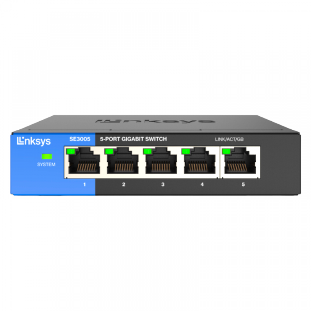 Switch 5 Portas SE3005 Linksys Gigabit