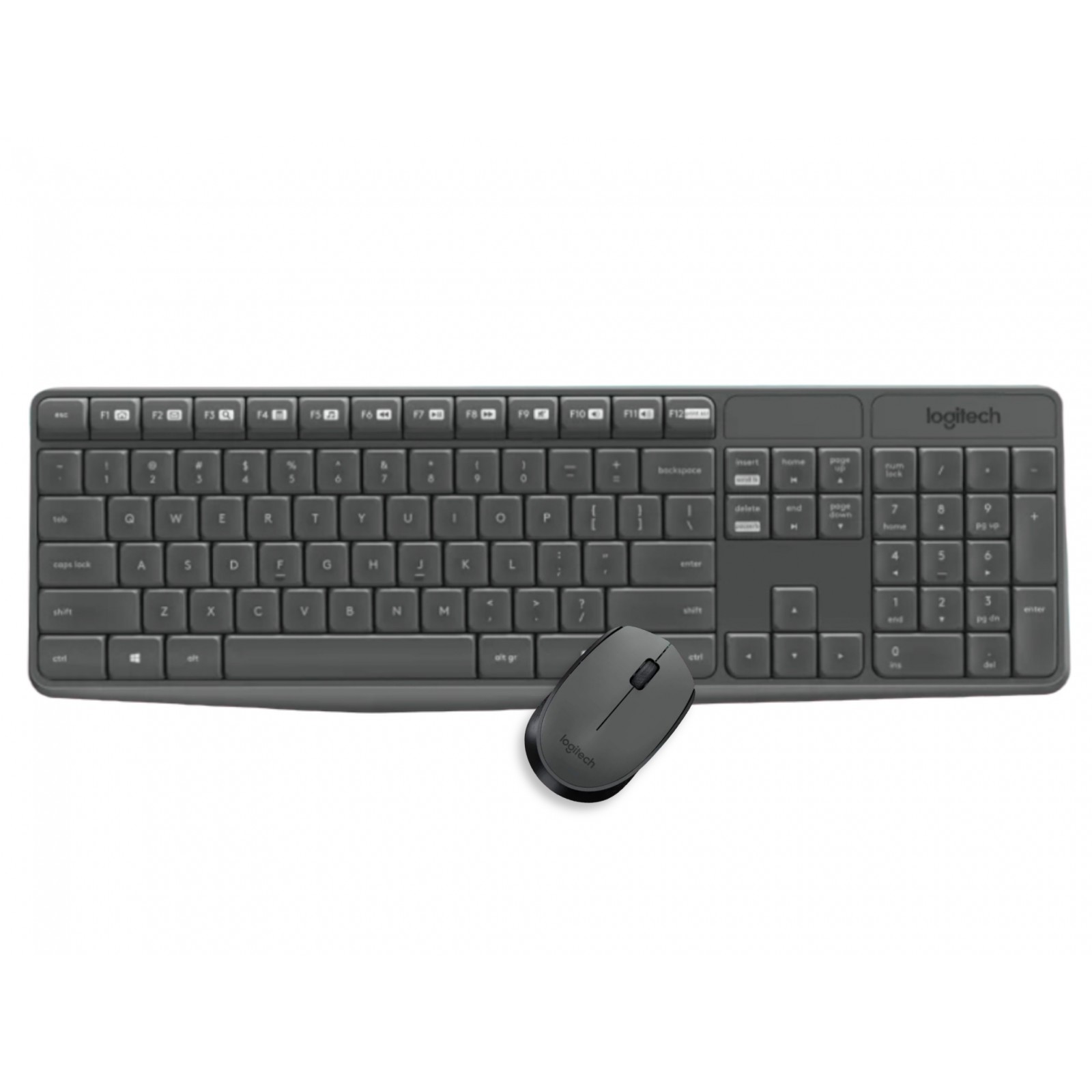 Kit Teclado e Mouse Sem Fio MK235 Logitech