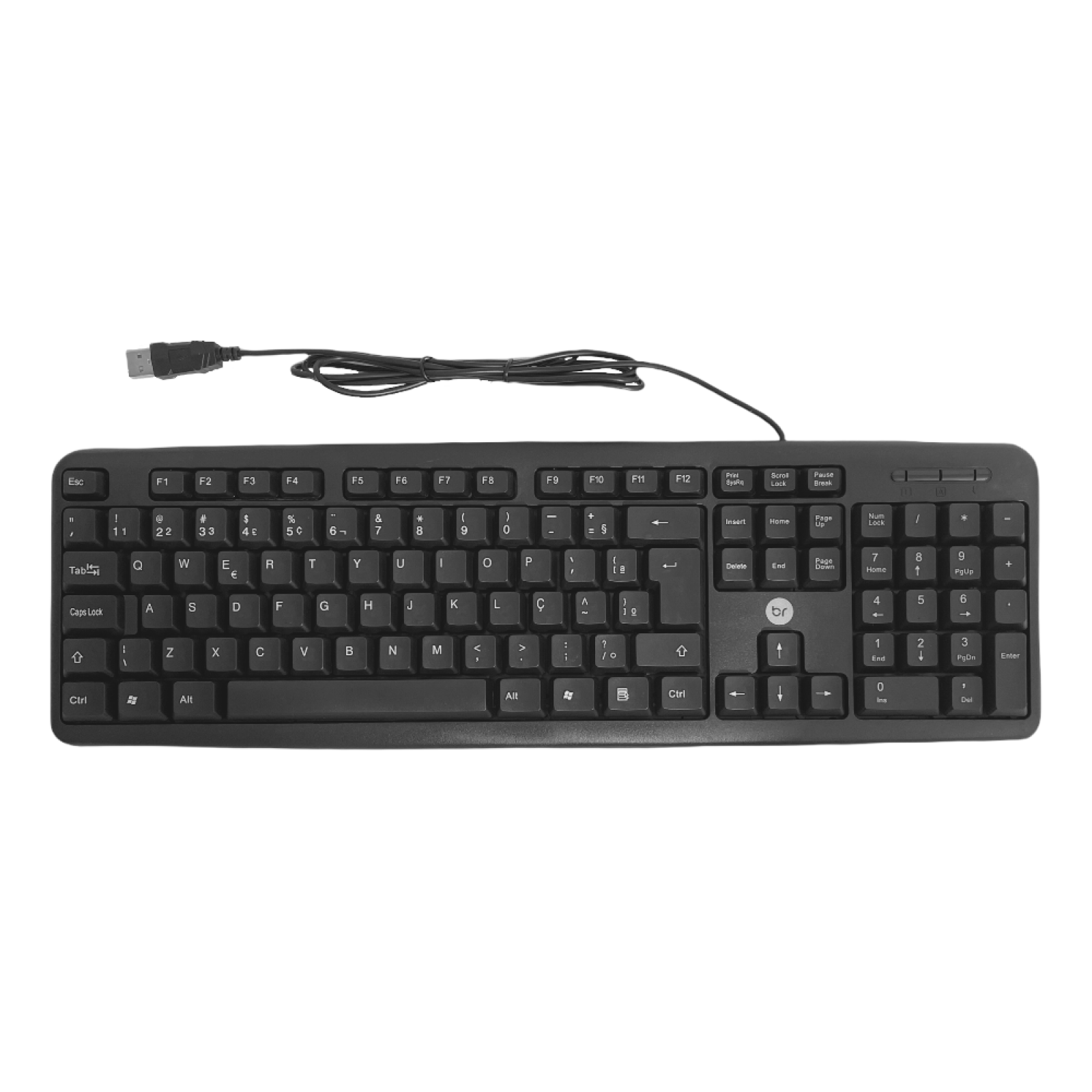 Teclado Com Fio Usb 0014 Bright